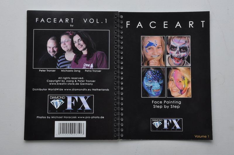 Face Painting Step By Step Designs. Face painting book with step by ...