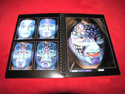 Face Painting Step By Step Designs. Face painting book with step by ...