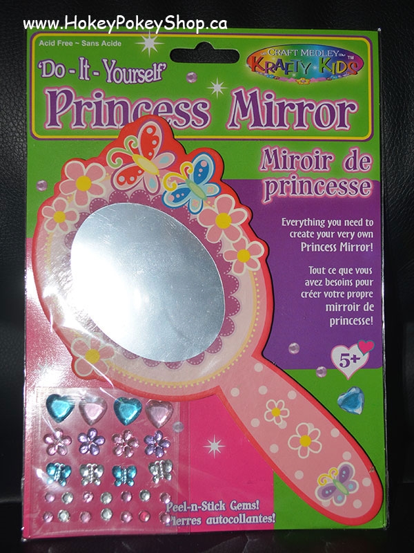DIY Princess Mirror | Mirror Gems | Princess Mirror Craft Set - Hokey ...